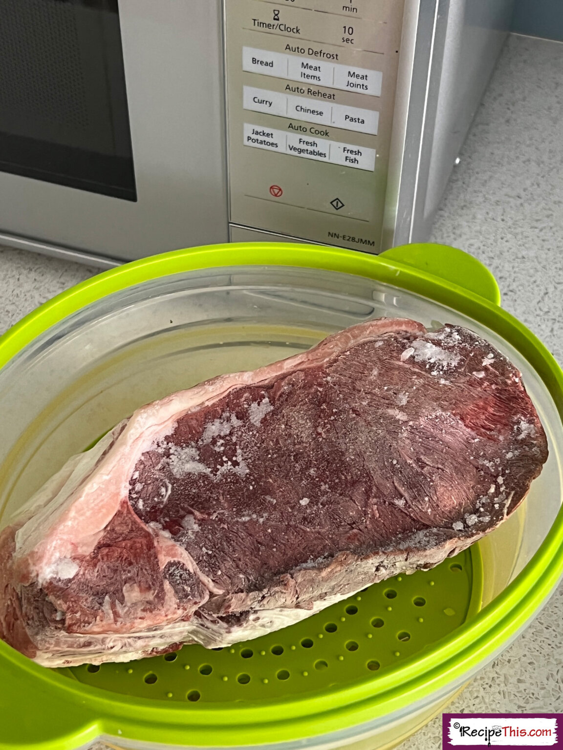 Defrost Steak In Microwave | Recipe This