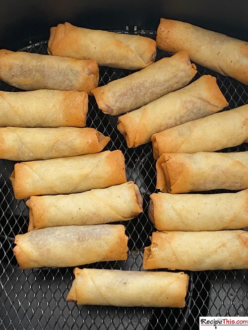 Air Fryer Frozen Spring Rolls | Recipe This