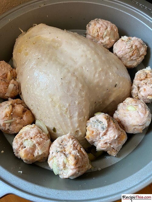 Slow Cooker Turkey Crown Christmas Dinner | Recipe This