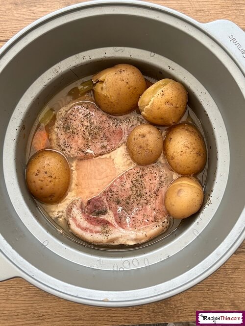 Slow Cooker Bacon Chops | Recipe This