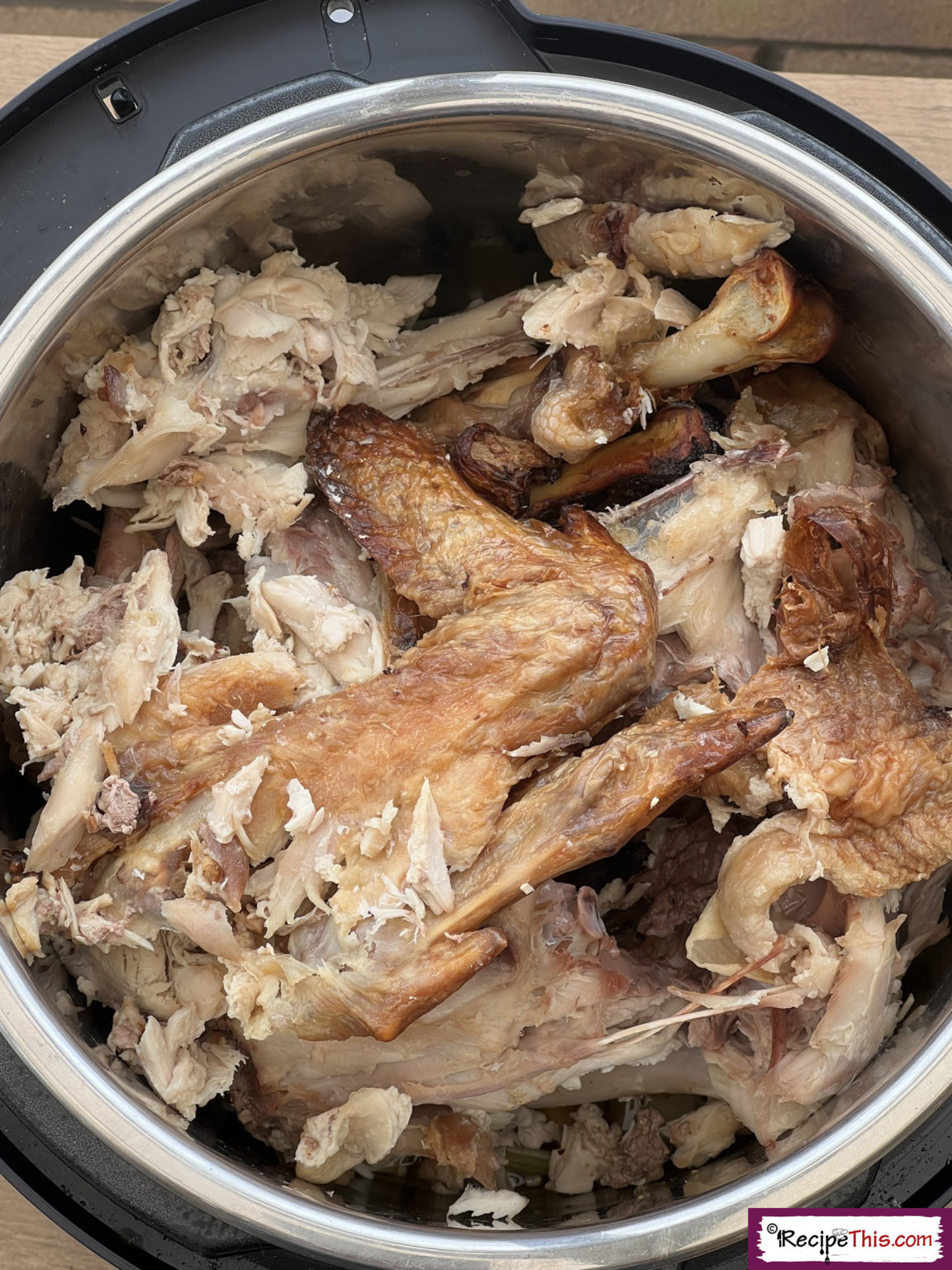 Instant Pot Turkey Stock | Recipe This