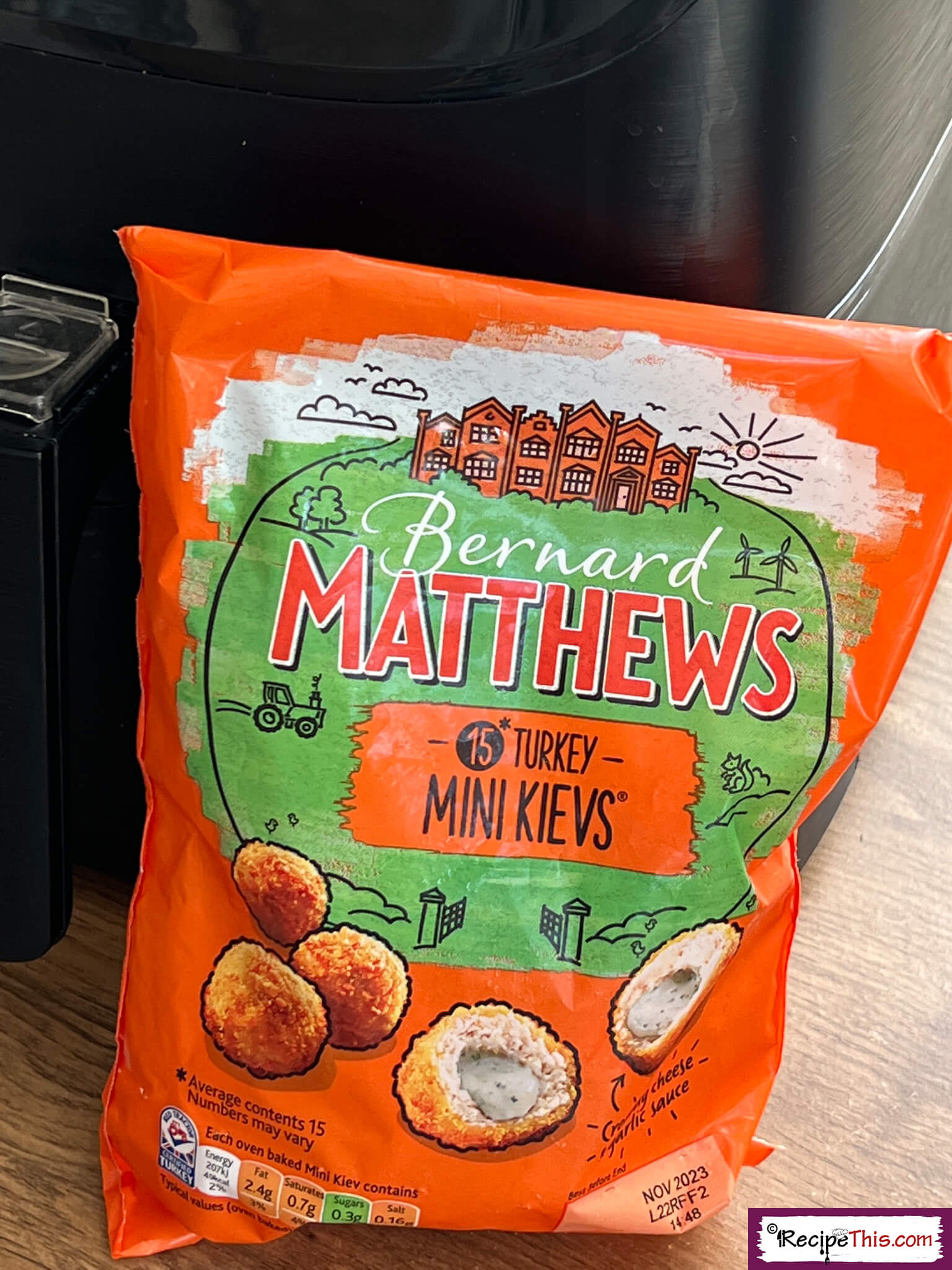 Bernard Matthews Mini Kievs In Air Fryer | Recipe This