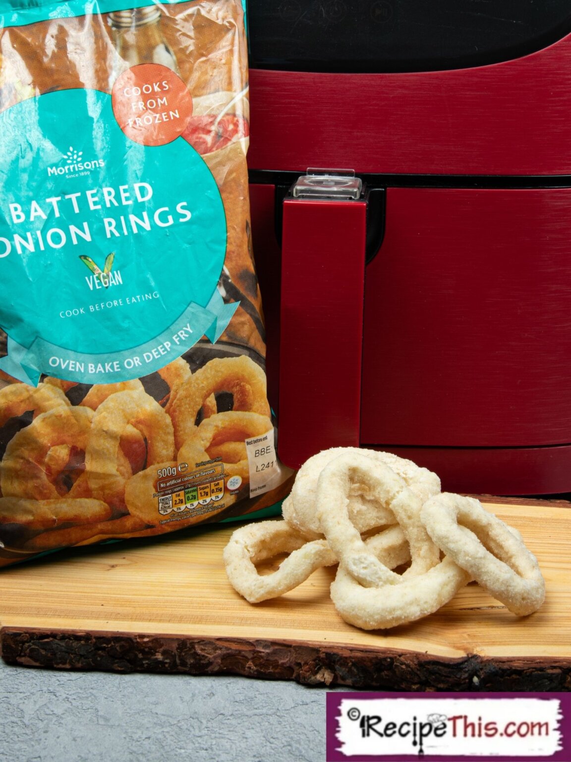 How Long To Cook Frozen Onion Rings In Air Fryer? | Recipe This