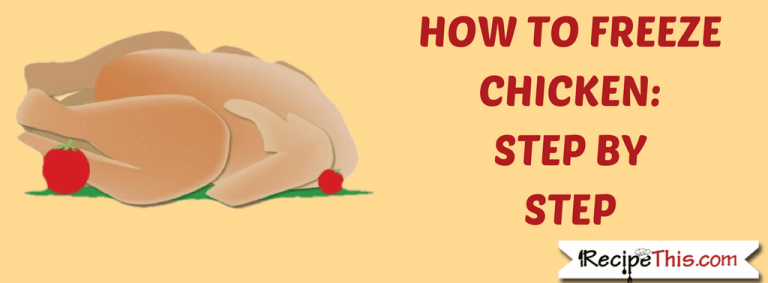 How To Freeze Chicken | Recipe This