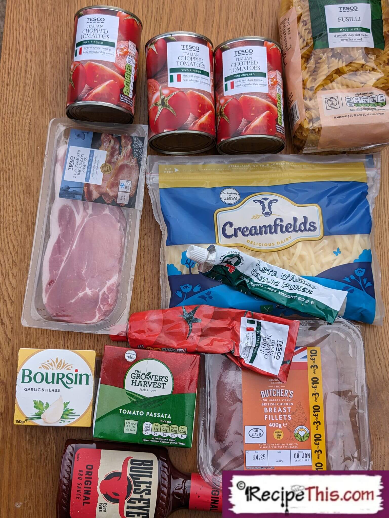 Slow Cooker Hunters Chicken Pasta Bake | Recipe This