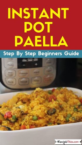 Instant Pot Paella | Recipe This