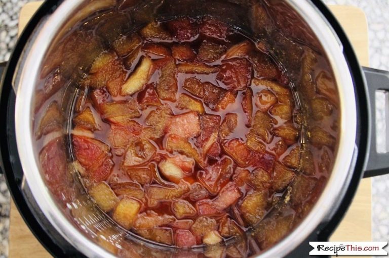 Instant Pot Peach Jam Recipe With Pectin | Recipe This