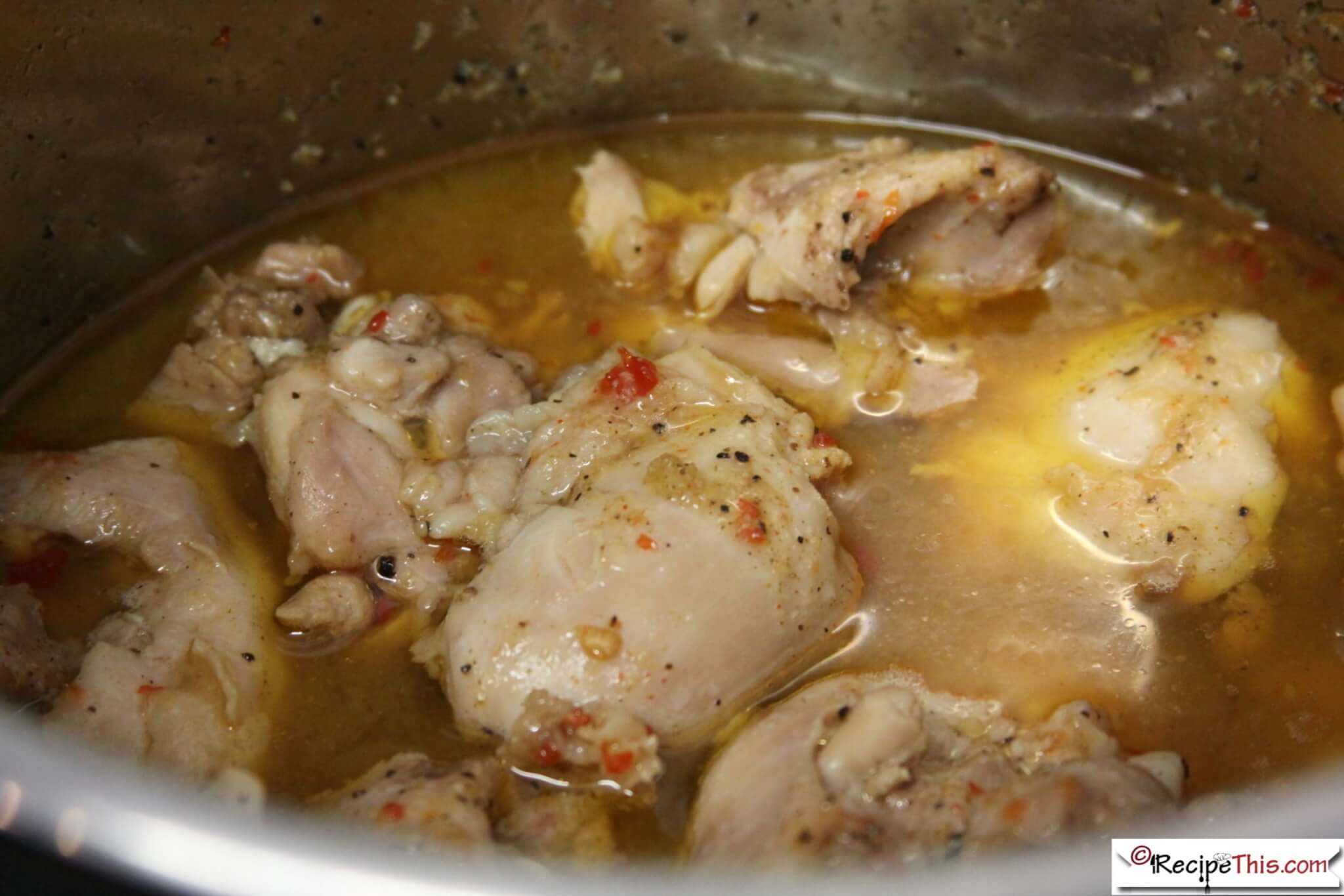 Instant Pot Sweet Chilli Boneless Skinless Chicken Thighs