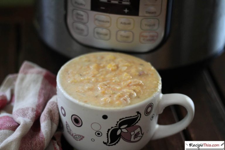 Recipe This | Pressure Cooker Cauliflower Corn Chowder