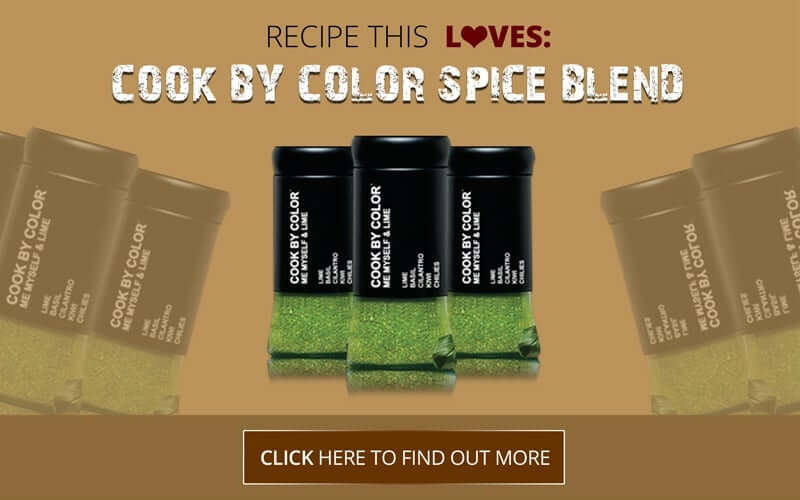 RecipeThis.com Loves Cook By Color Spice Blend | Recipe This