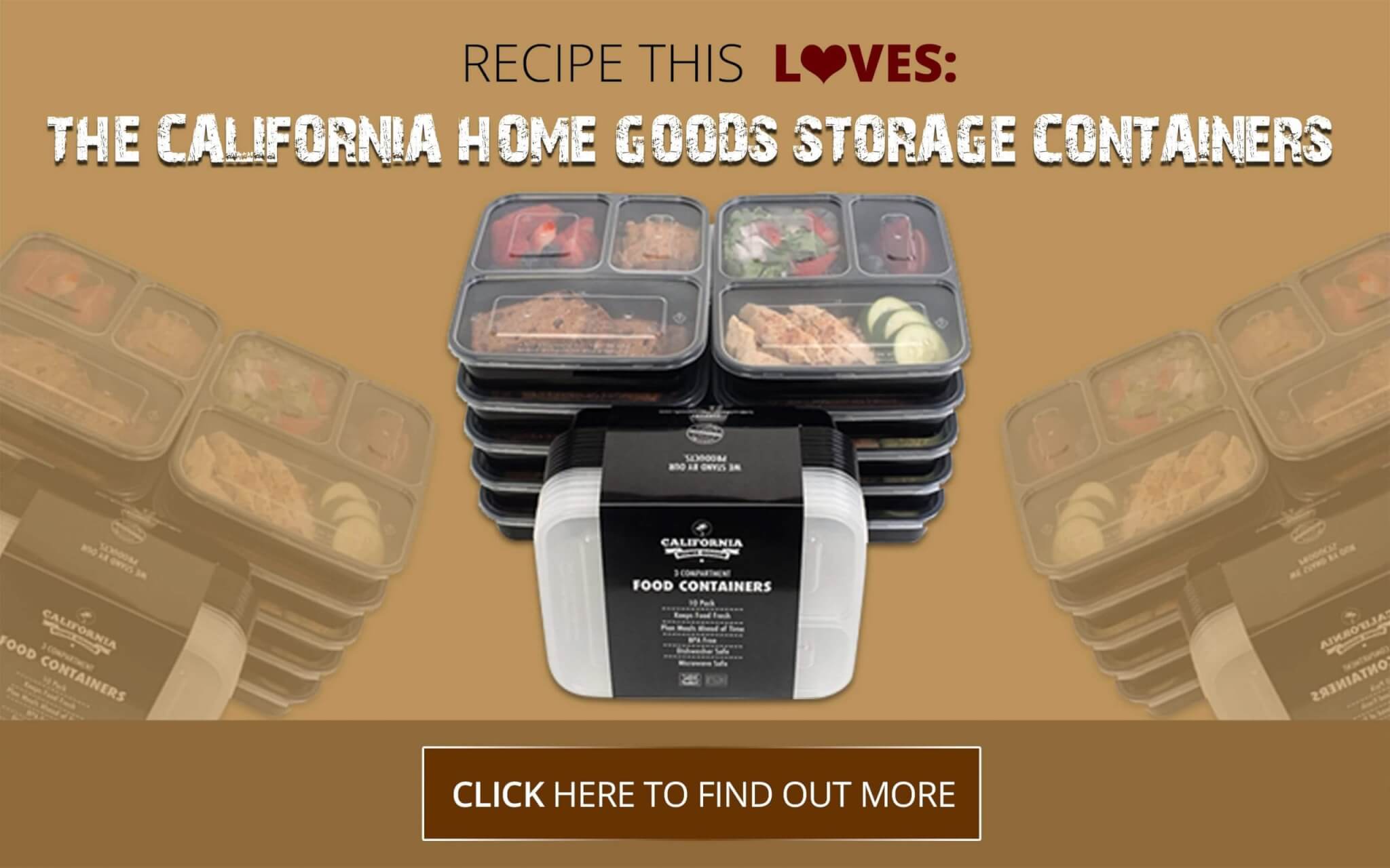 RecipeThis.com Loves The California Home Goods Storage Containers ...