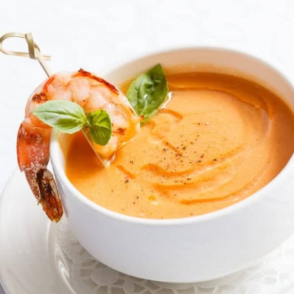 Recipe This | Whole30 Prawn Cocktail Soup Maker Soup