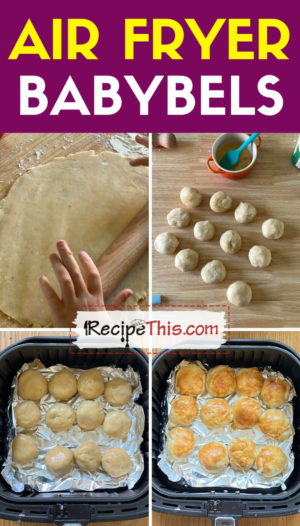 Air Fryer Babybel Cheesy Bites | Recipe This