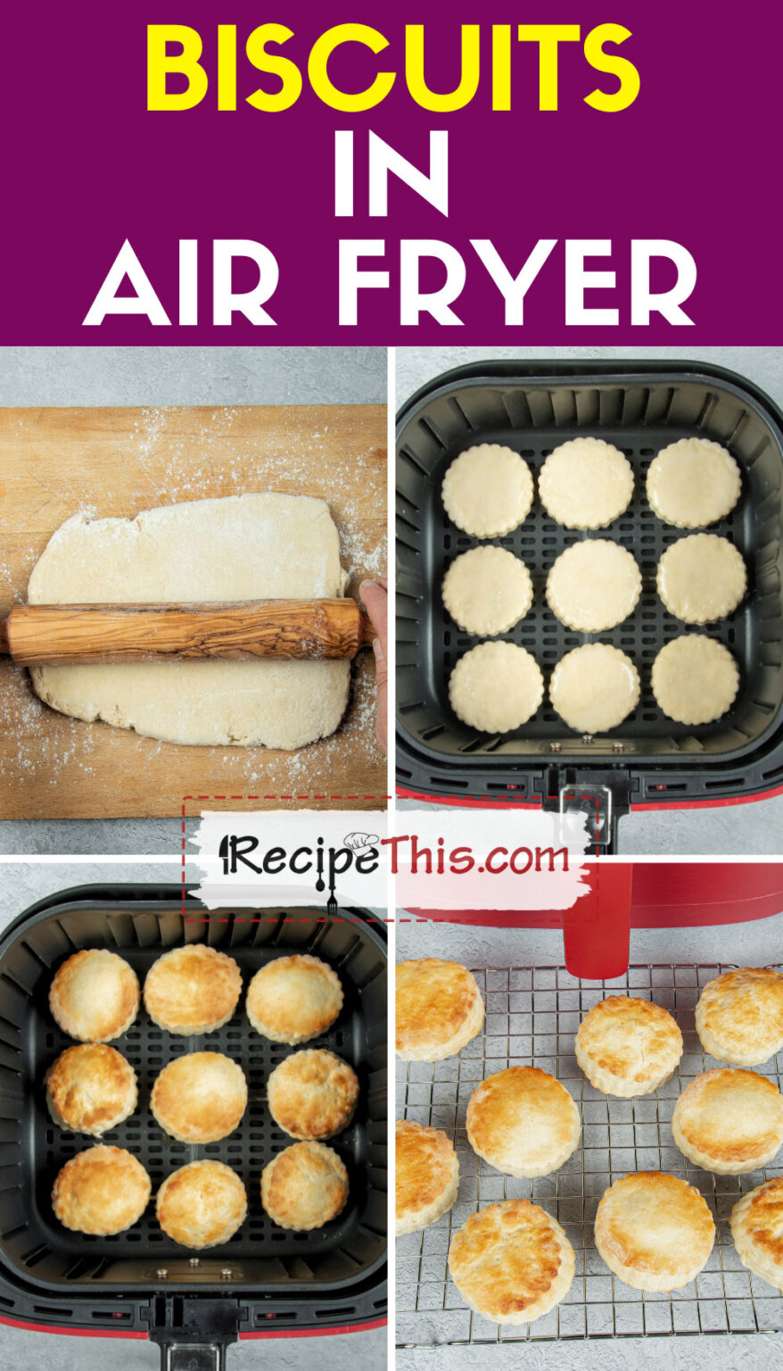 Biscuits In Air Fryer | Recipe This