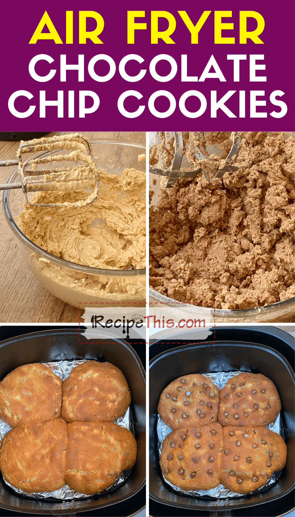 Air Fryer Chocolate Chip Cookies | Recipe This
