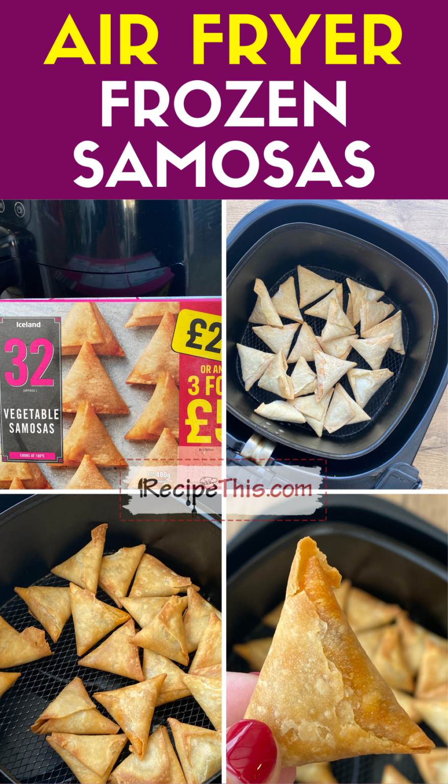 Frozen Samosas In Air Fryer | Recipe This