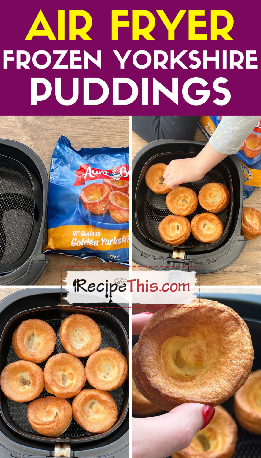 Frozen Yorkshire Puddings In Air Fryer | Recipe This