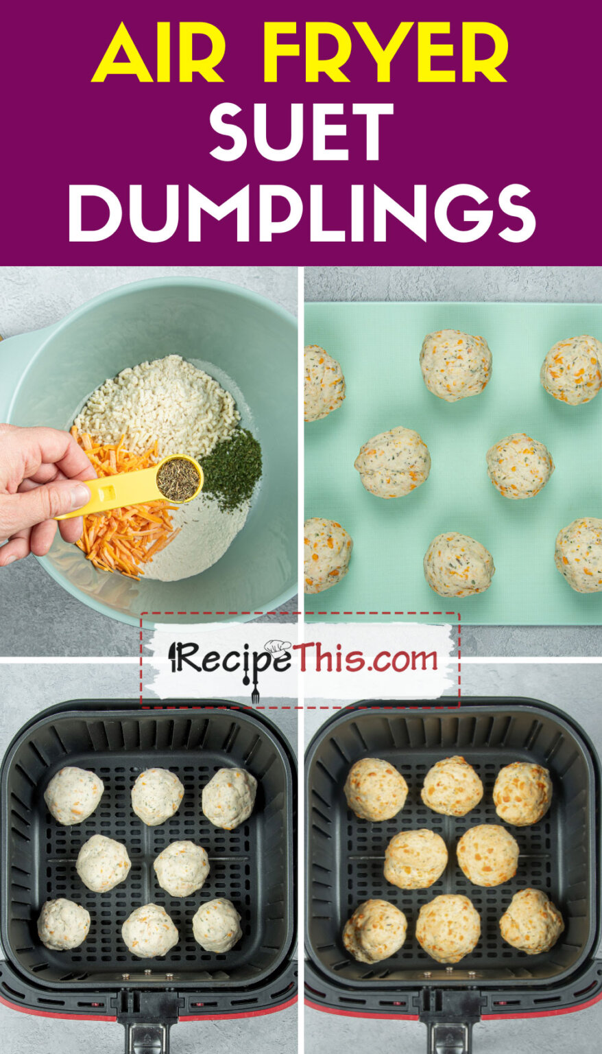 Suet Dumplings In Air Fryer | Recipe This
