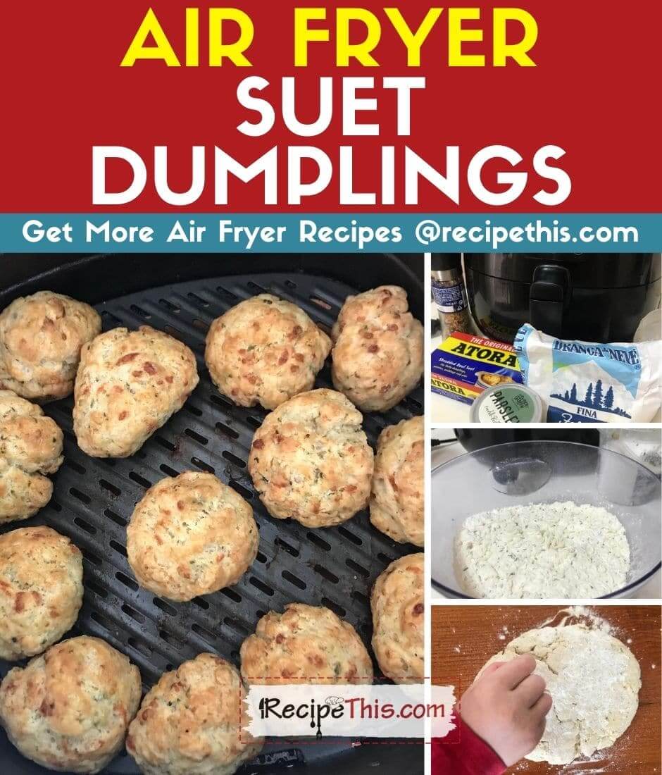 Recipe This | Air Fryer Suet Dumplings For Stew