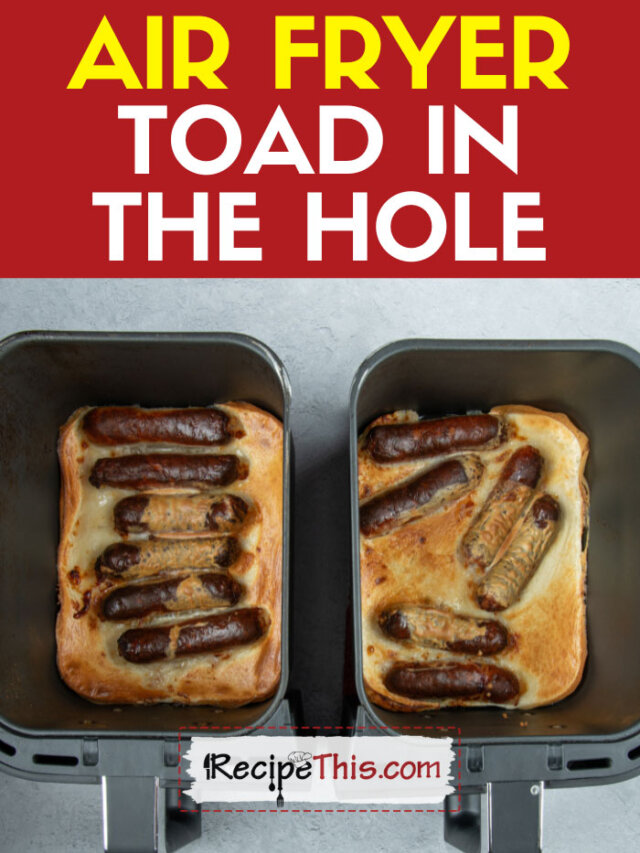 Search Results for “toad in the hole in an air fryer” | Recipe This