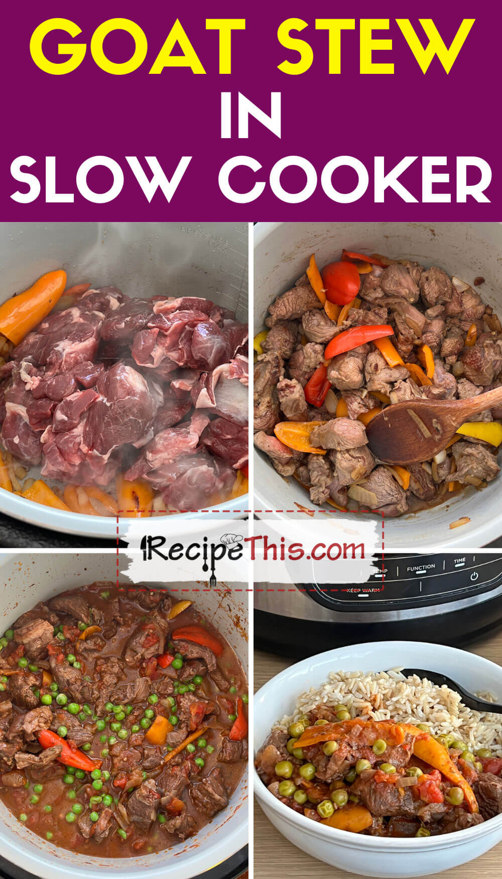 Goat Stew In Slow Cooker | Recipe This