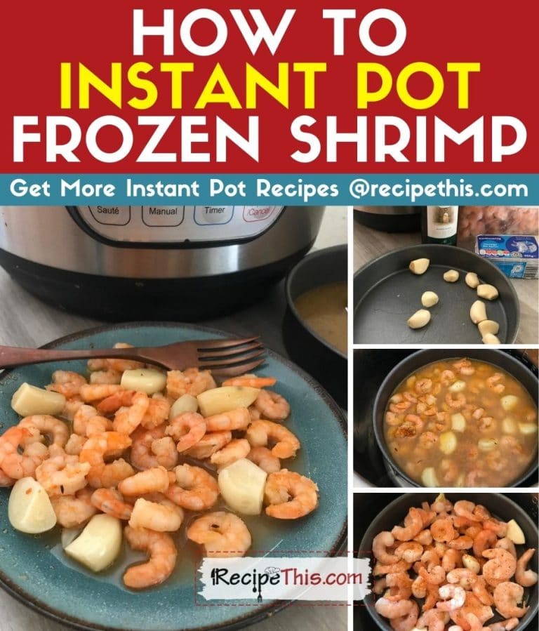 Instant Pot Frozen Shrimp | Recipe This