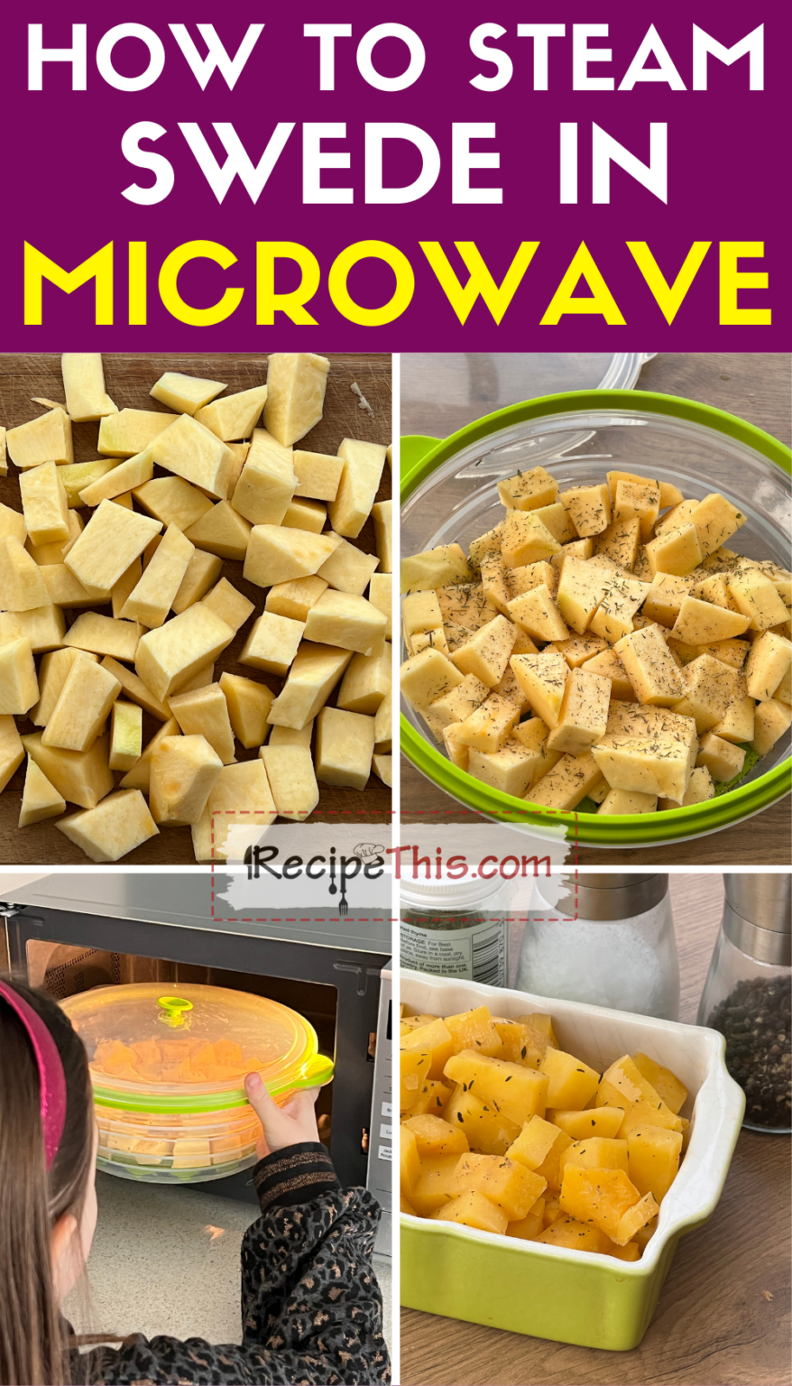 How To Cook Swede In Microwave | Recipe This