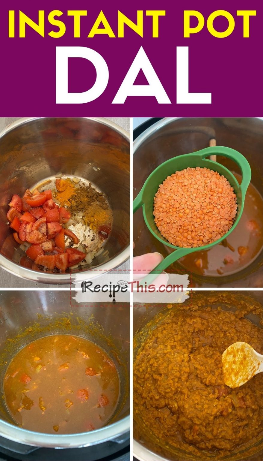 Instant Pot Dal | Recipe This