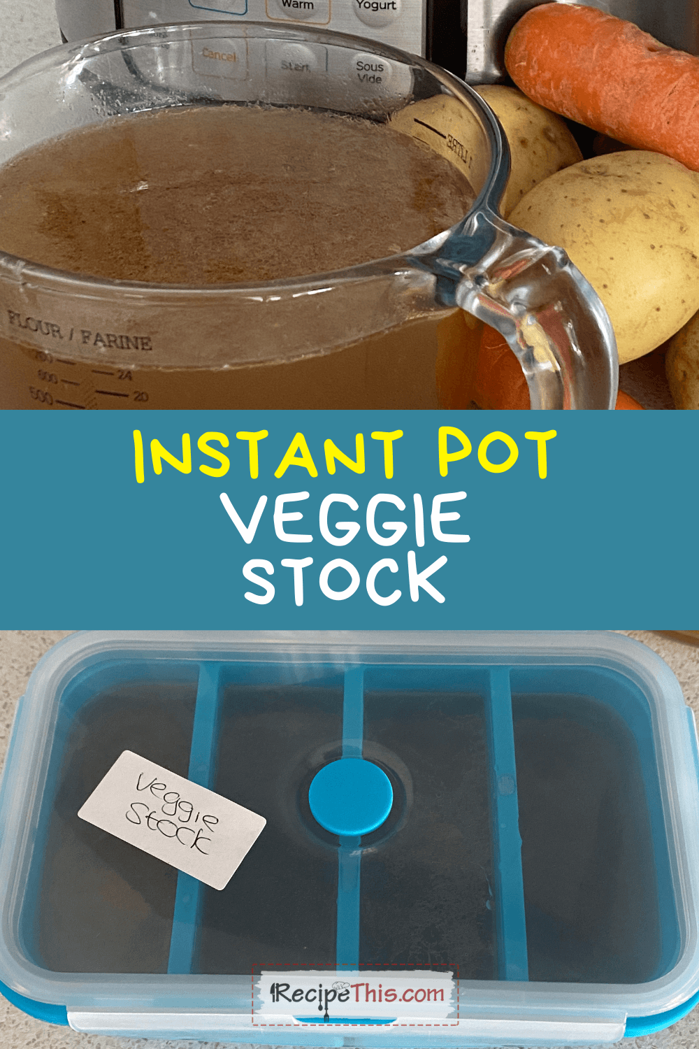 Instant Pot Vegetable Stock | Recipe This