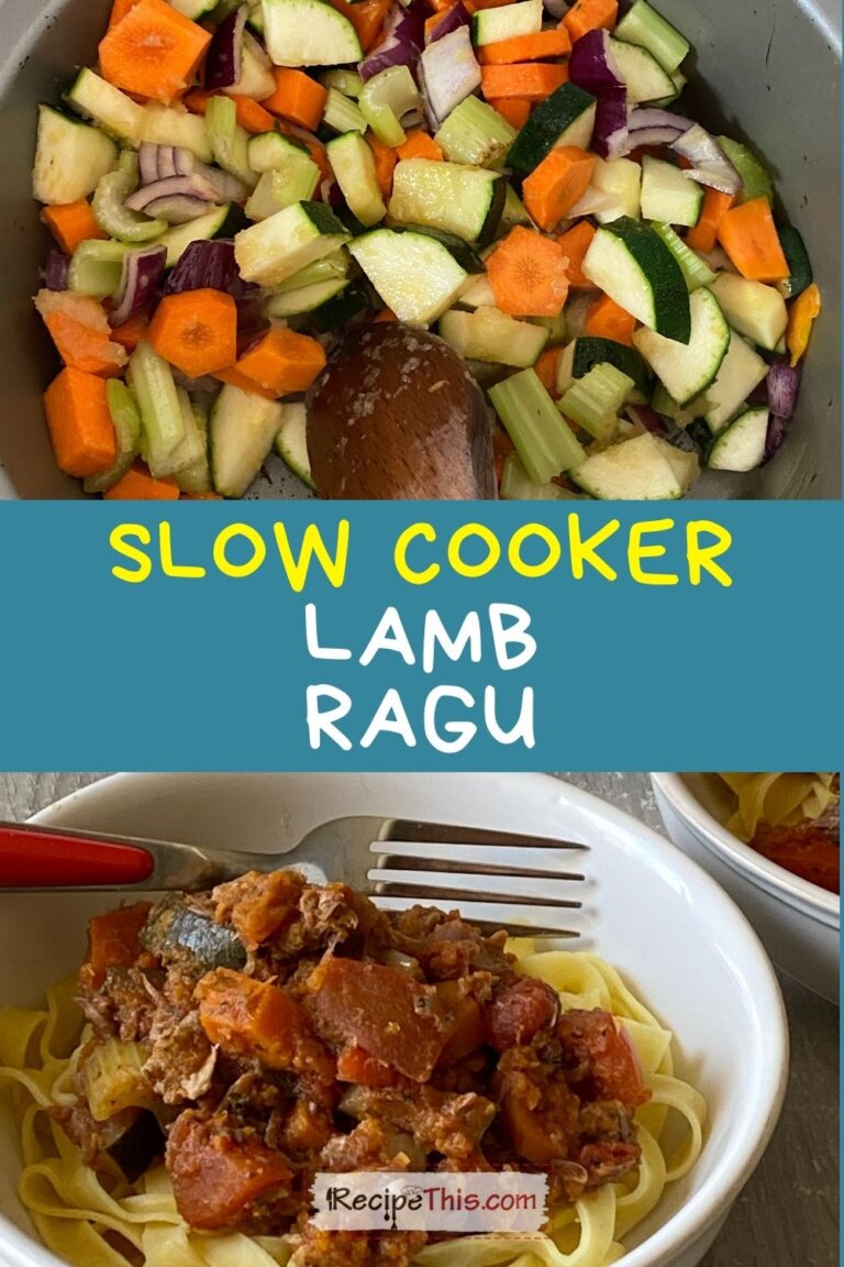Slow Cooker Leftover Lamb Ragu | Recipe This