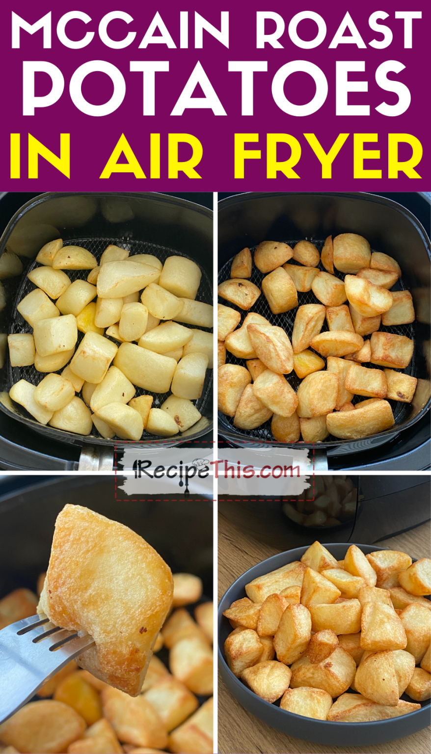 McCain Roast Potatoes In Air Fryer | Recipe This