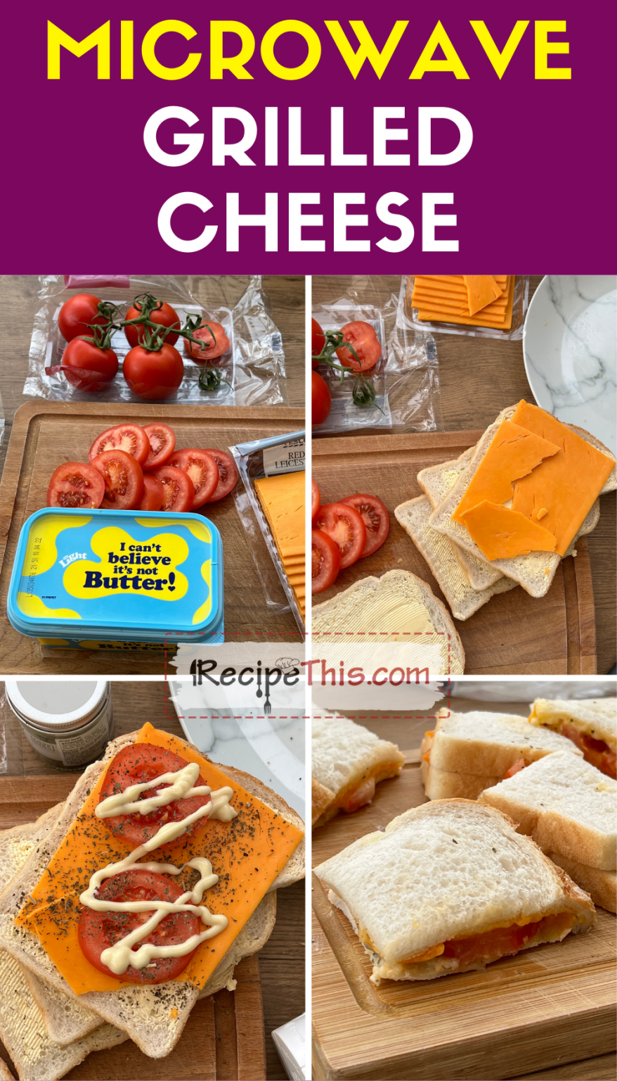Microwave Grilled Cheese | Recipe This