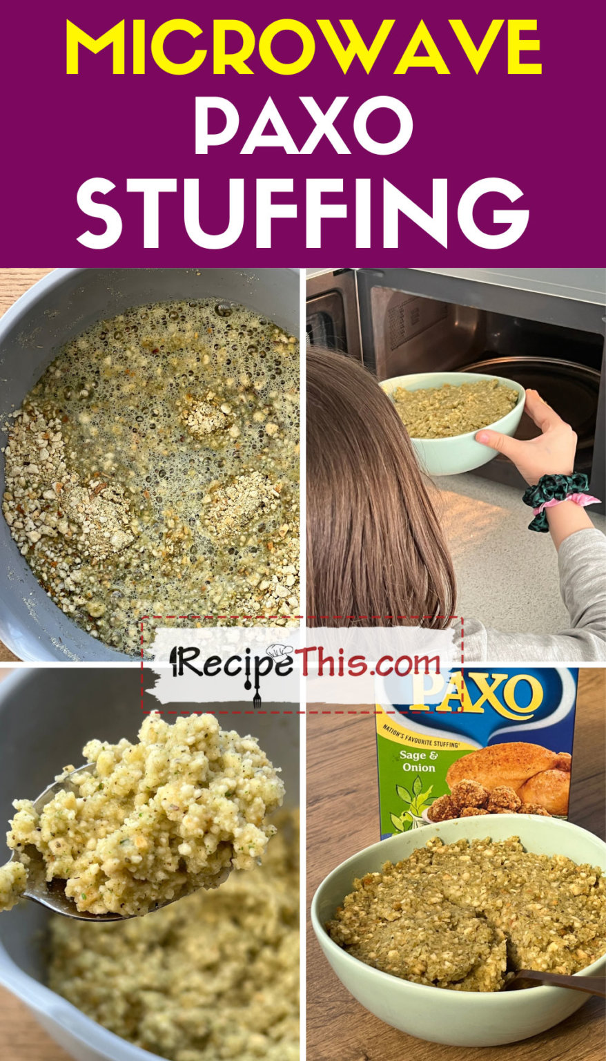 Microwave Paxo Stuffing (2 Ways) | Recipe This