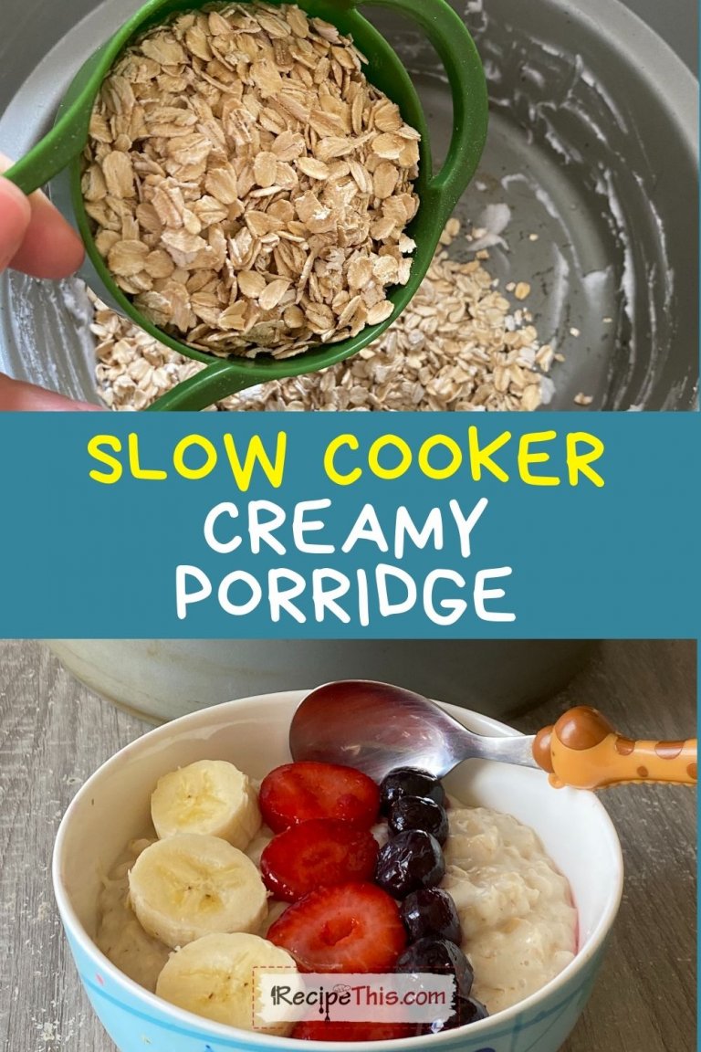 Slow Cooker Porridge | Recipe This
