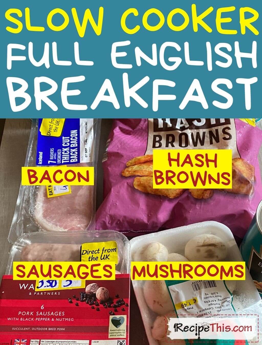 Slow Cooker English Breakfast | Recipe This