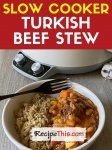 Slow Cooker Kuru Fasulye (Turkish Bean Stew) | Recipe This
