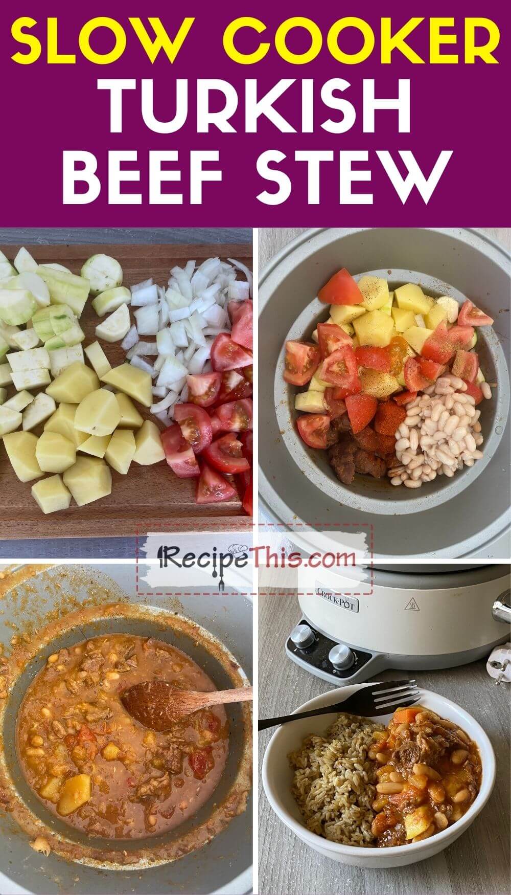 Slow Cooker Kuru Fasulye (Turkish Bean Stew) | Recipe This