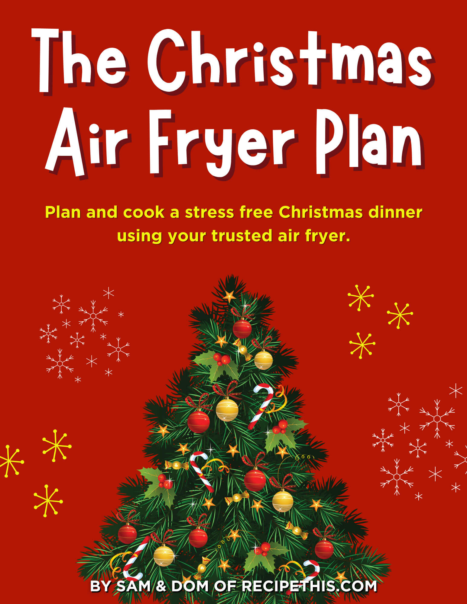 The Christmas Air Fryer Plan (its free!!) | Recipe This